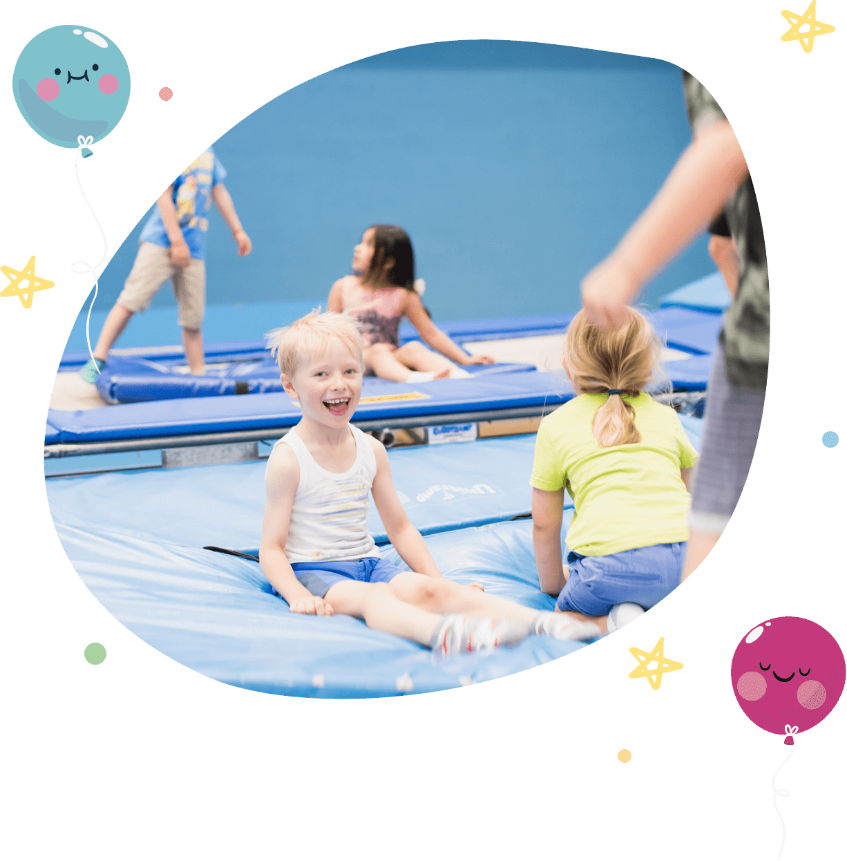 Parties | Trampolining Kids Party - Flair Gymnastics